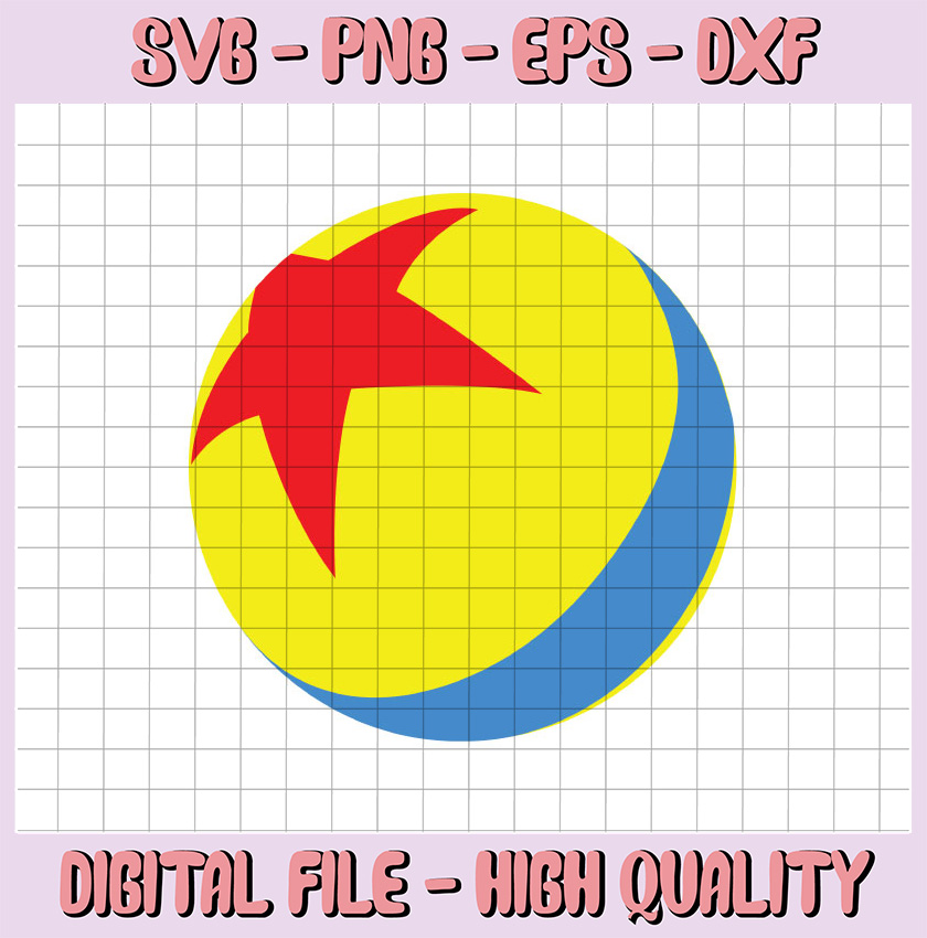 Pixar ball svg, dxf, png, Toy story svg, Cricut file, digita - Inspire ...