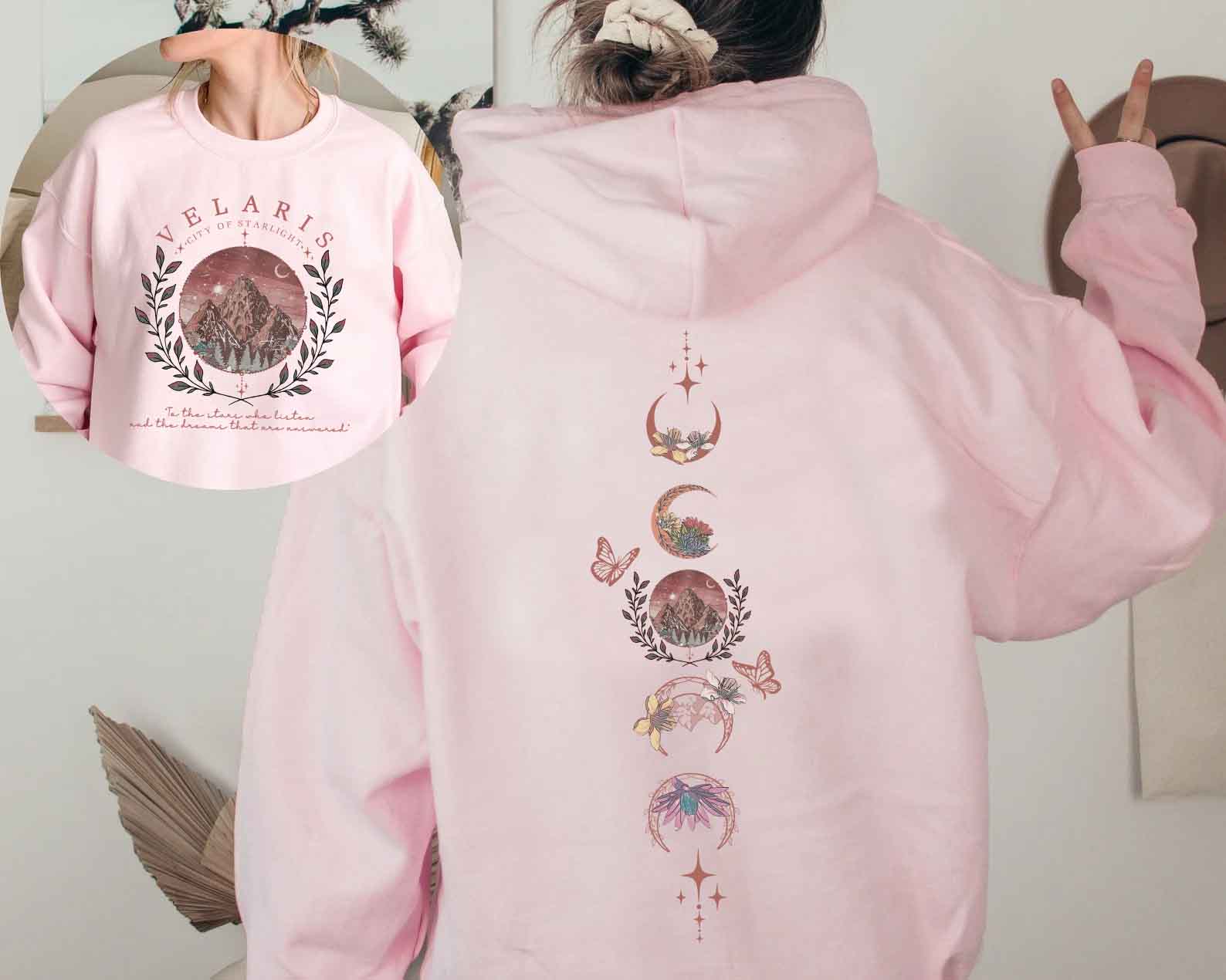 Velaris City of Starlight ACOTAR Hoodie, The Night Court Hoo | Inspire ...