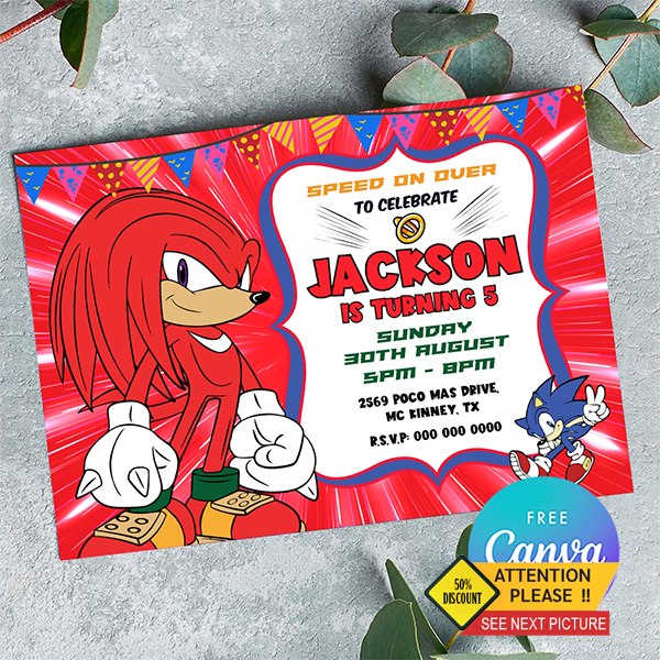 Sonic Knuckles Svg | Inspire Uplift