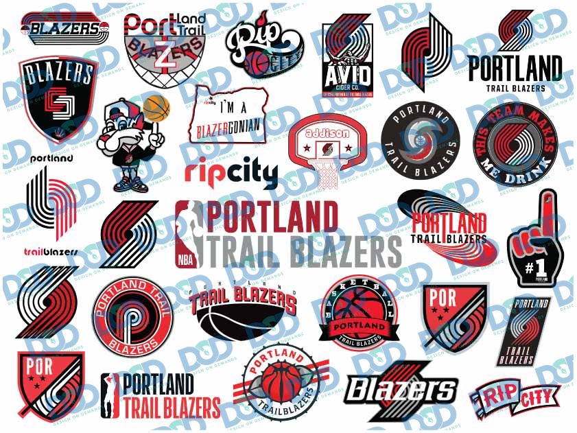30 Files Portland Trail Blazers svg,Portland svg,Trail svg, - Inspire ...