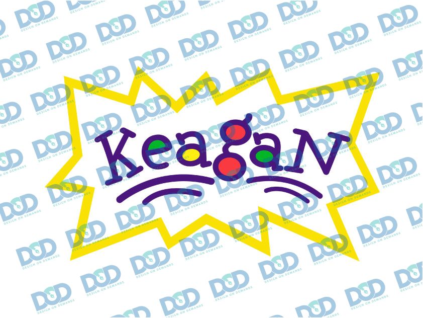 Personalized Name Rugrats custom logo with name Svg PNG - JP | Inspire ...