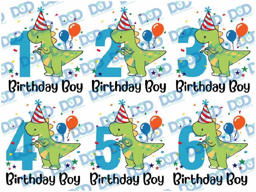 Dinosaur Birthday Numbers SVG, Dinosaur number 1, It's my 2n | Inspire ...