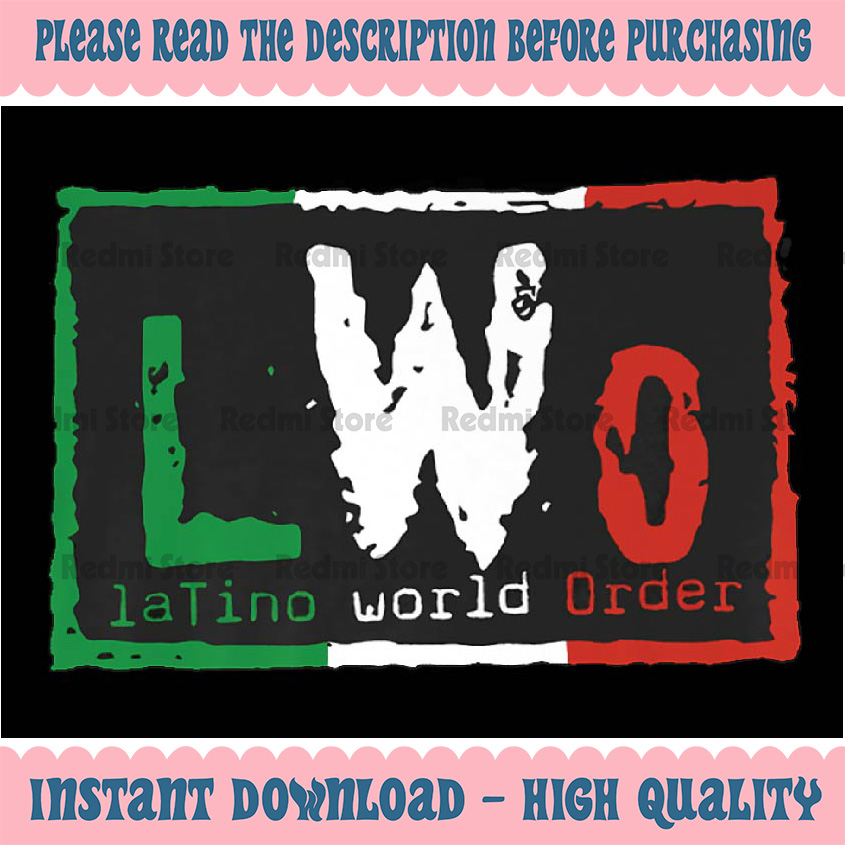 LWO Latino World Order Png, Wrestling Png, Digital File, PNG - Inspire ...