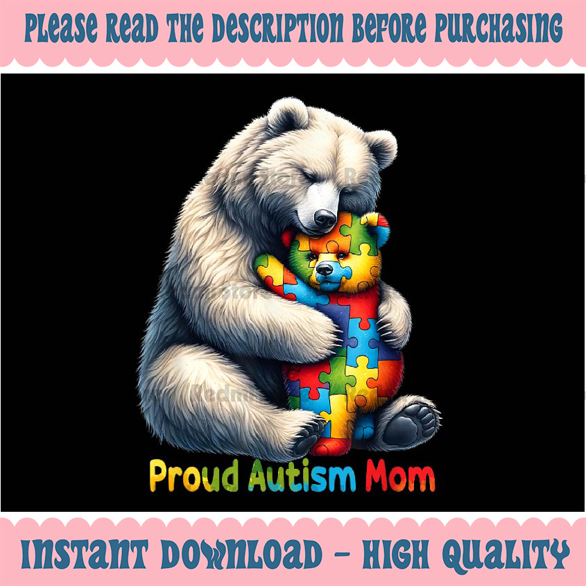 PNG ONLY You'll Never Walk-Alone Autism Png, Proud Autism Mo - Inspire ...