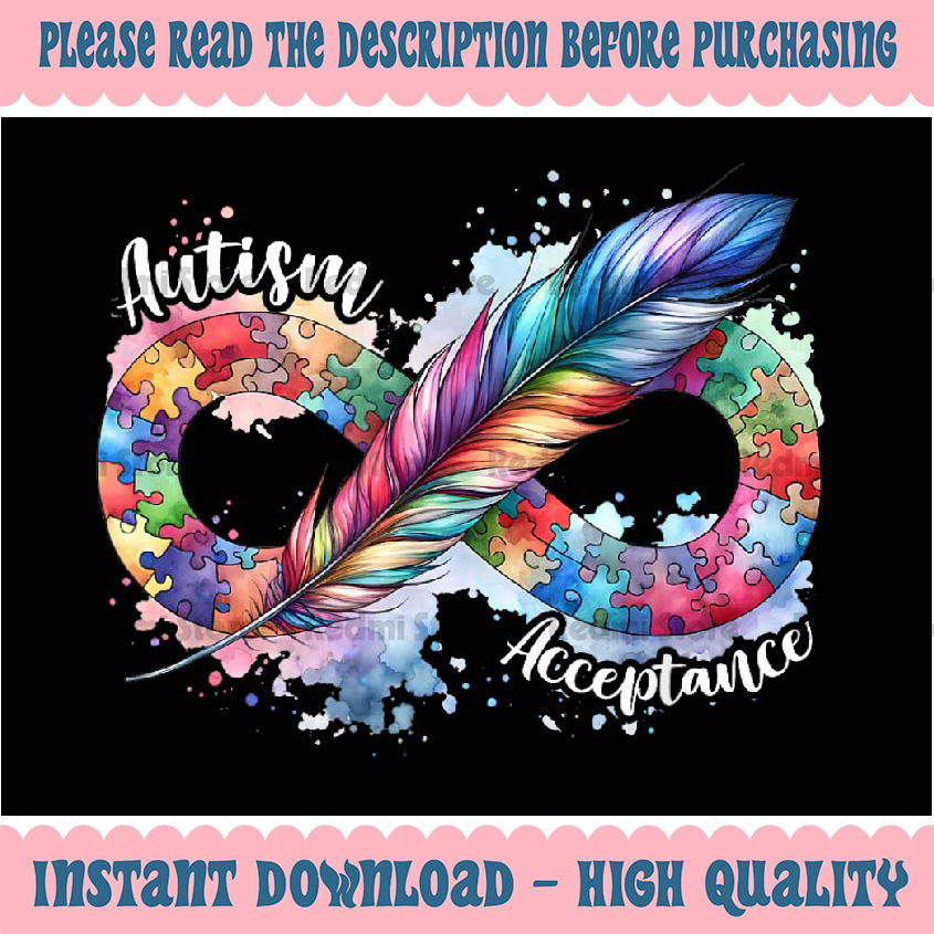 PNG ONLY Acceptance Rainbow Infinity Symbol Png, Autism Teac - Inspire ...