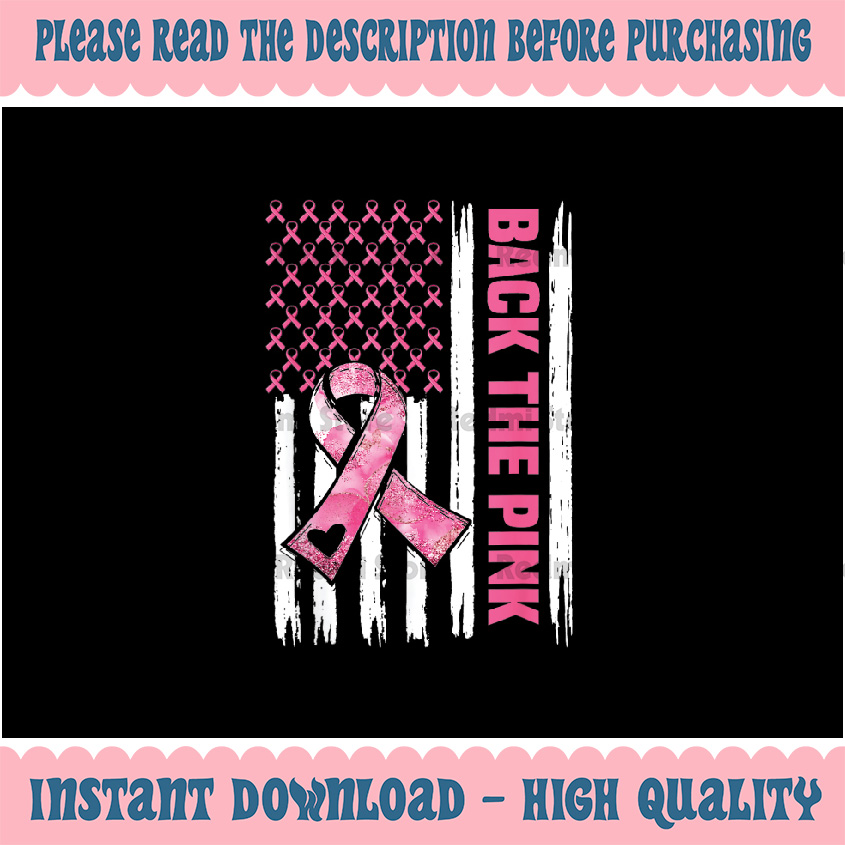 Back The Pink Warrior Flag American Breast Cancer Awareness | Inspire ...