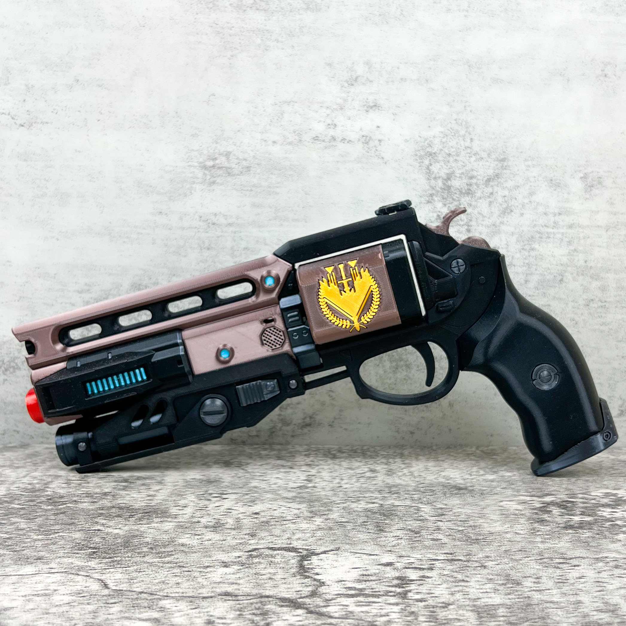 Not Forgotten Brown Hand Cannon With Moving Parts - Destiny | Inspire ...