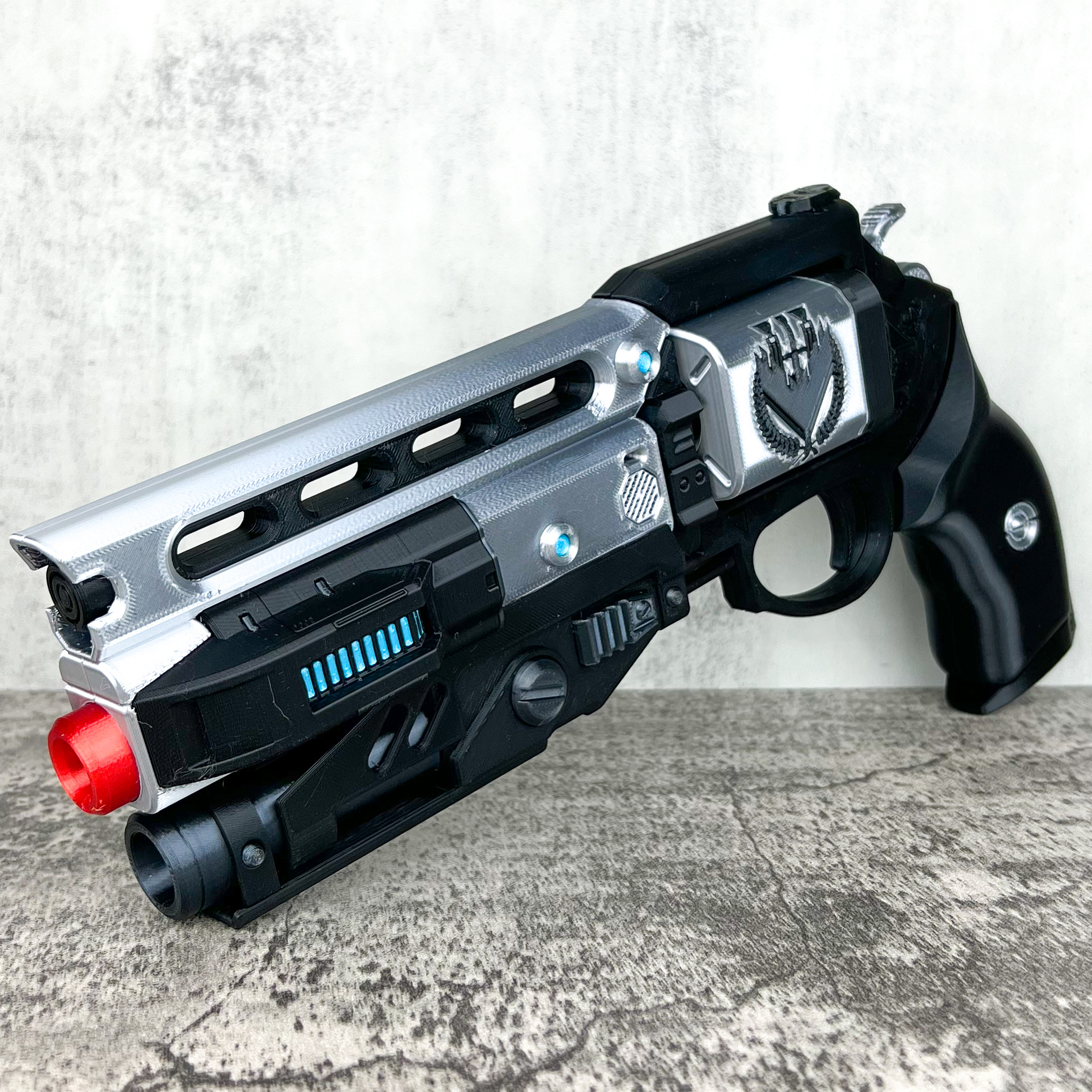 Not Forgotten Silver Hand Cannon With Moving Parts - Destiny | Inspire ...