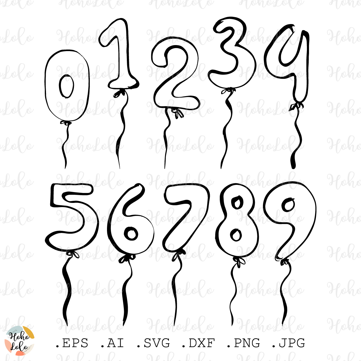 Table Numbers Svg | Inspire Uplift