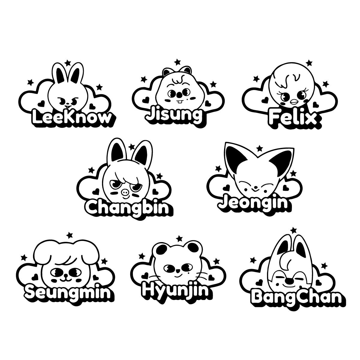 Stray Kids Svg ,Kpop Star PNG , Stray Kids zooLightstick Sti | Inspire ...