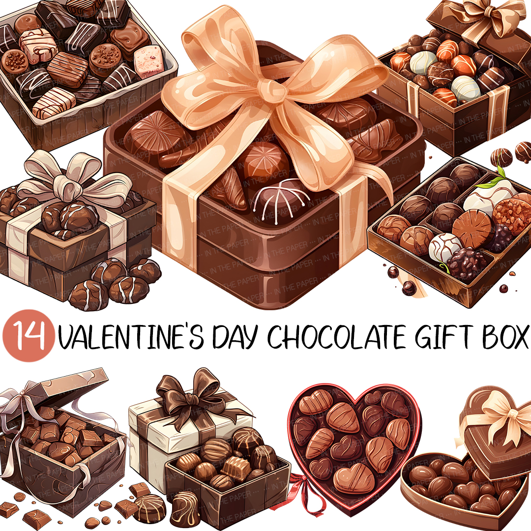 Valentines Day Chocolate Gift Box PNG | Sweets Clip art Hear - Inspire ...