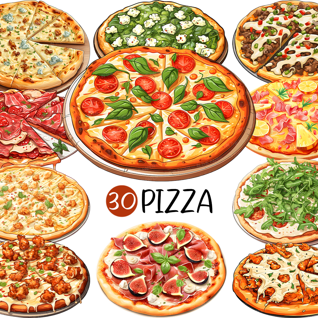 Pizza PNG | Food ClipArt Recipe Pepperoni Hawaiian Arugula P | Inspire ...