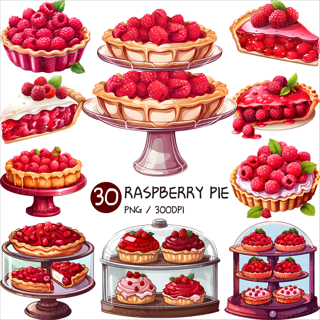 Raspberry Pie PNG | Fruit Dessert Clipart Sweet Bakery Bread | Inspire ...