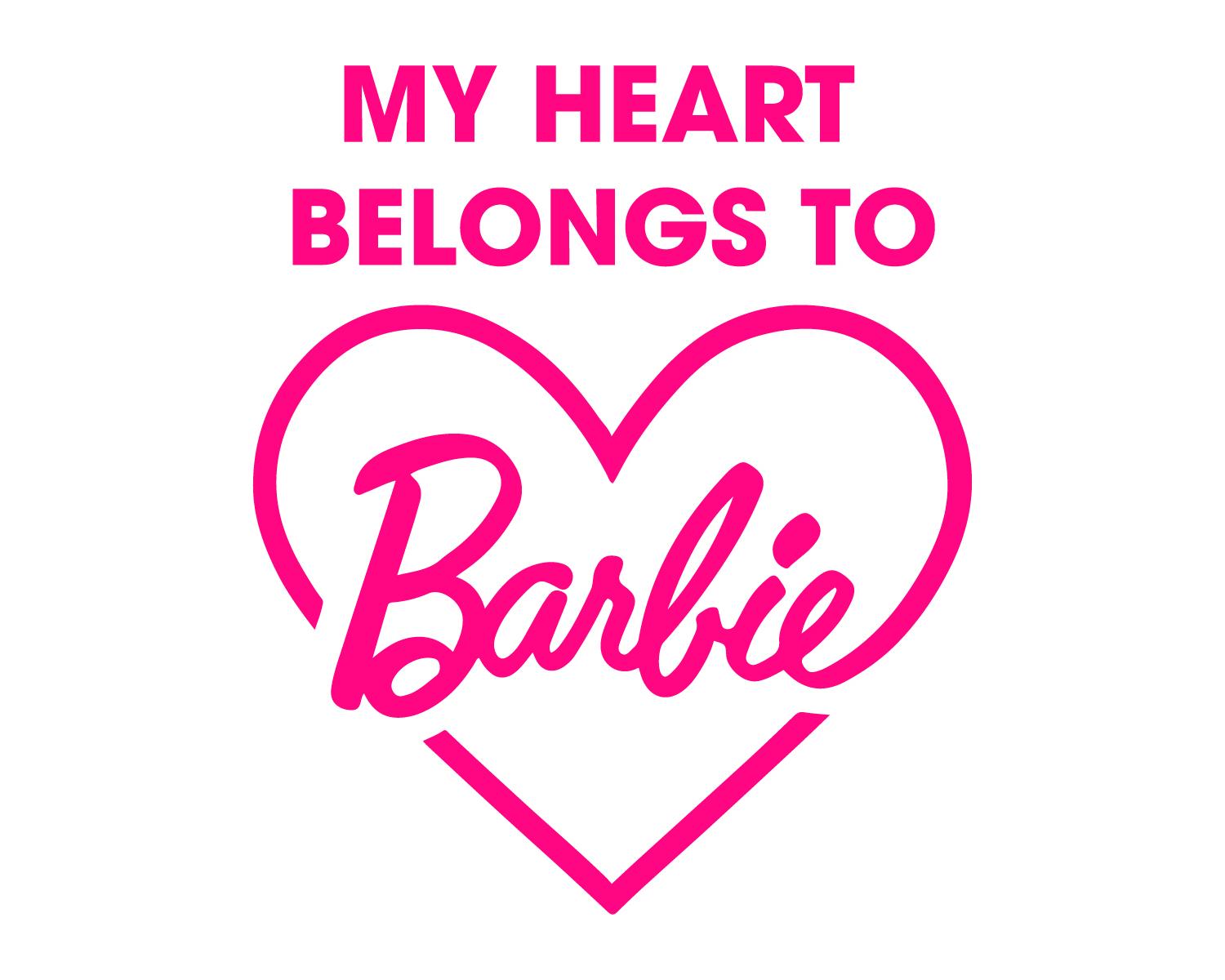 My Heart Belongs To Barbie Svg, Barbie Svg | Inspire Uplift