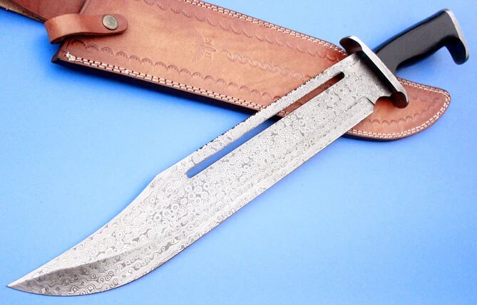 Damascus RAMBO SWORD | Inspire Uplift