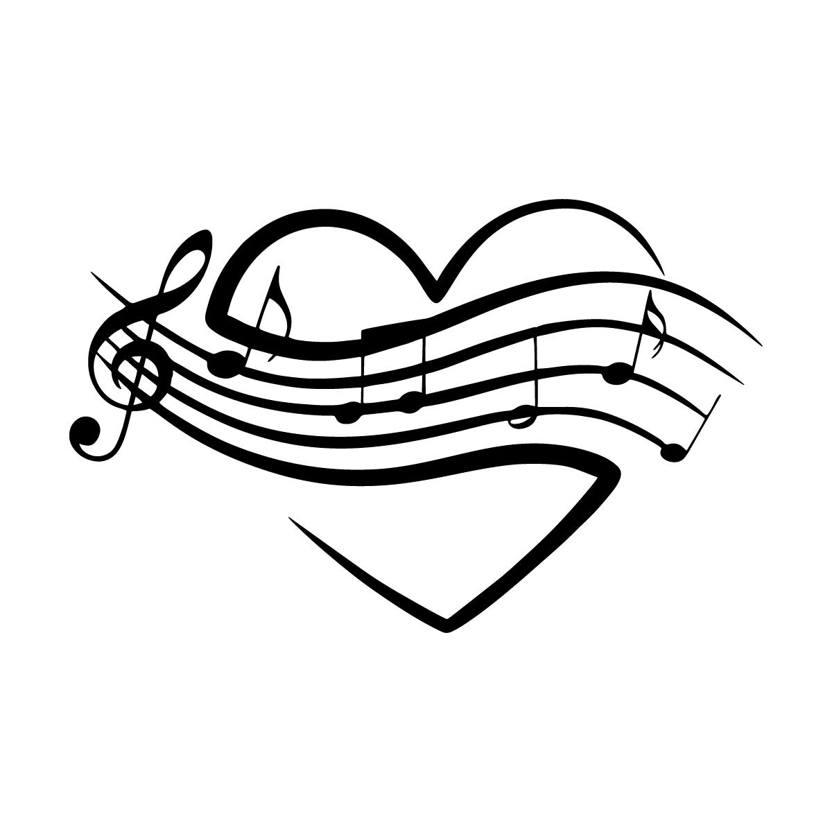 Heart Music Notes Svg, Music Note Svg, Heartbeat Svg, Musica | Inspire ...