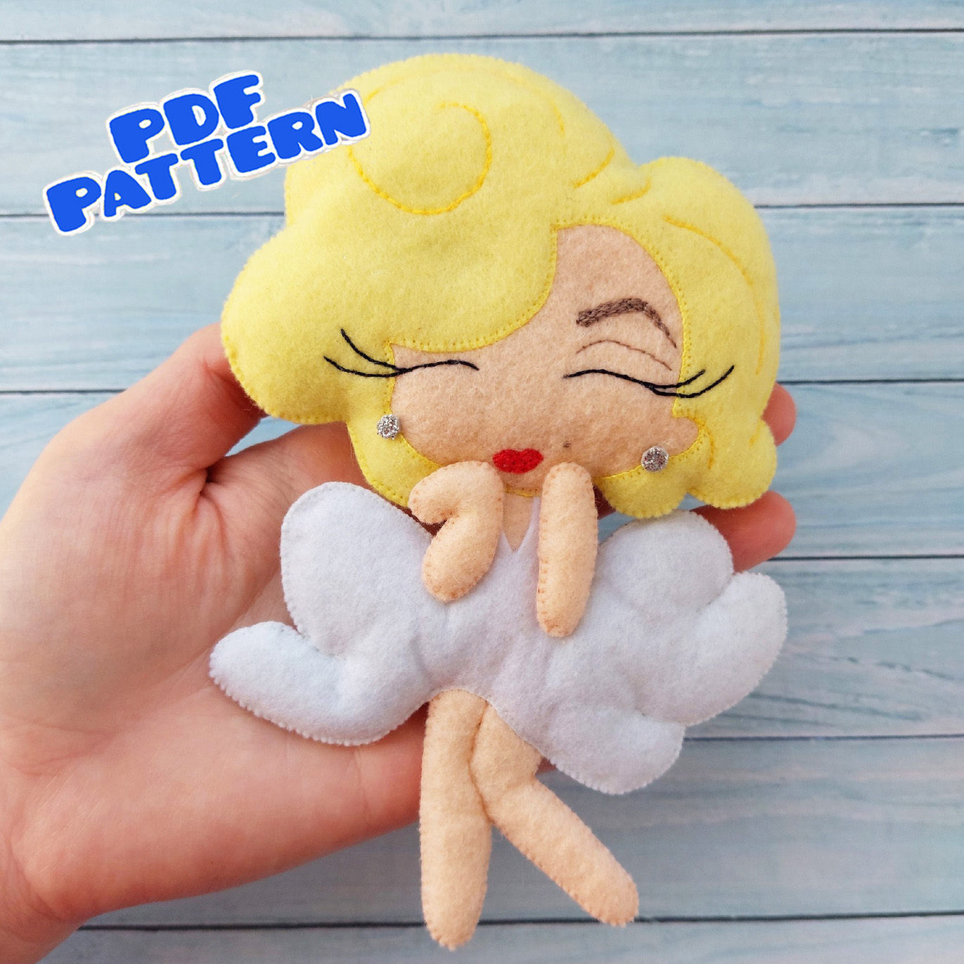 Felt Dolls Pattern | Inspire Uplift