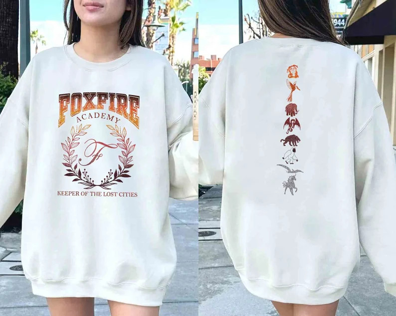 Foxfire Academy Sweatshirt, Keeper Of The Lost Cities Symbol | Inspire ...