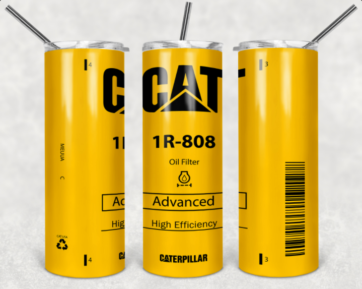 Cat Oil Filter Svg | Inspire Uplift