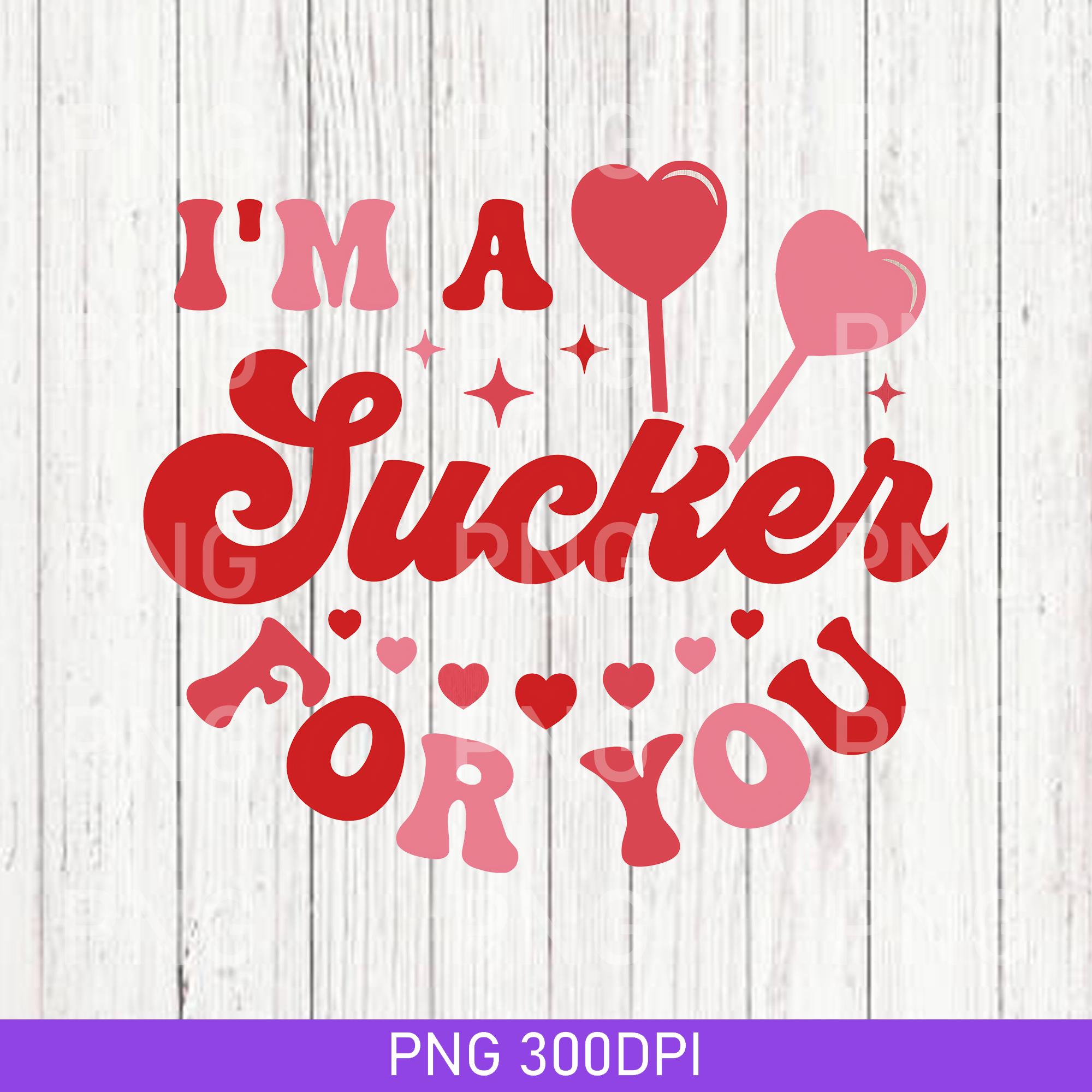 Vintage I'm A Sucker For You PNG, Retro Valentine PNG, Love | Inspire ...