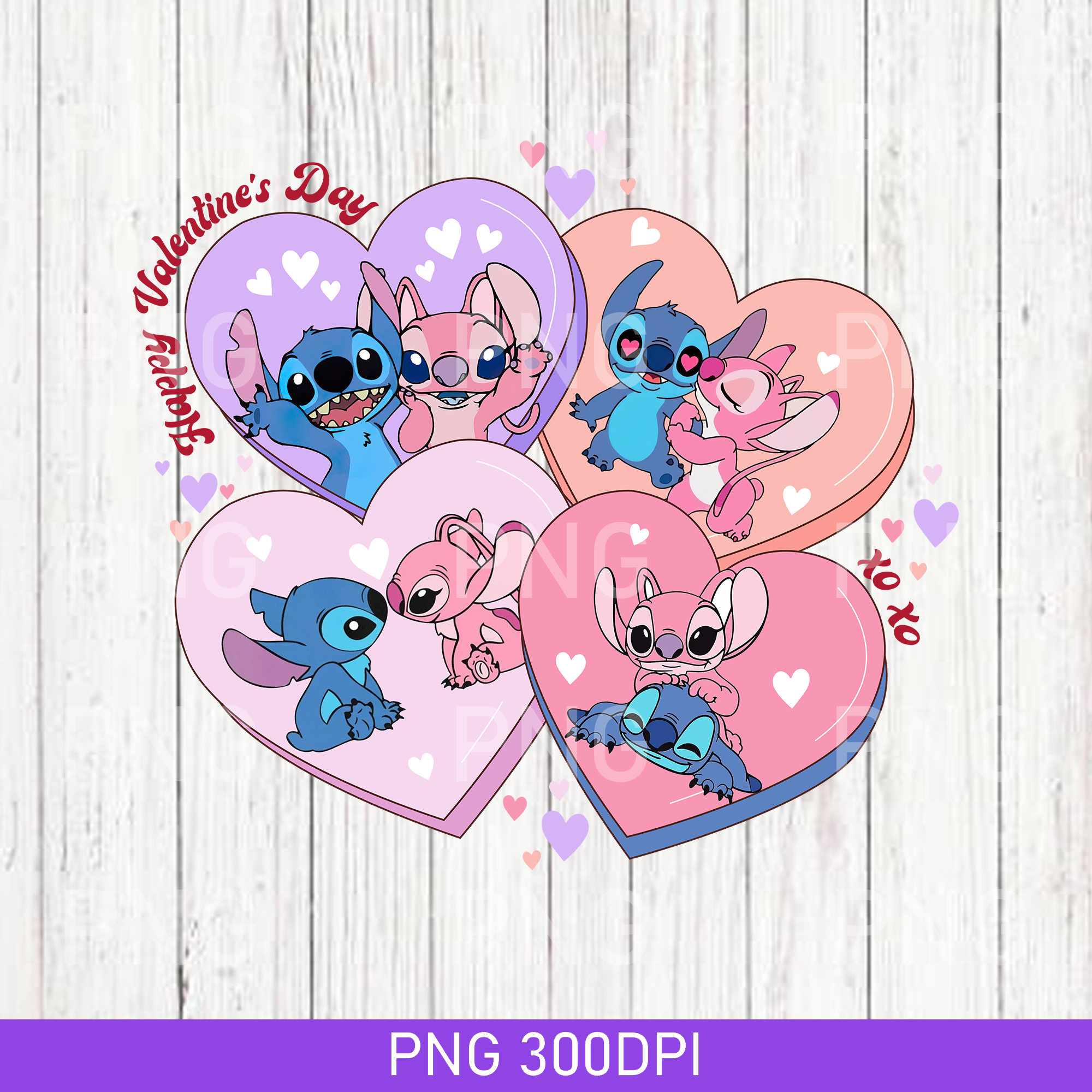 Stitch Valentines Day PNG, Disney Valentine XOXO PNG, Valent | Inspire ...