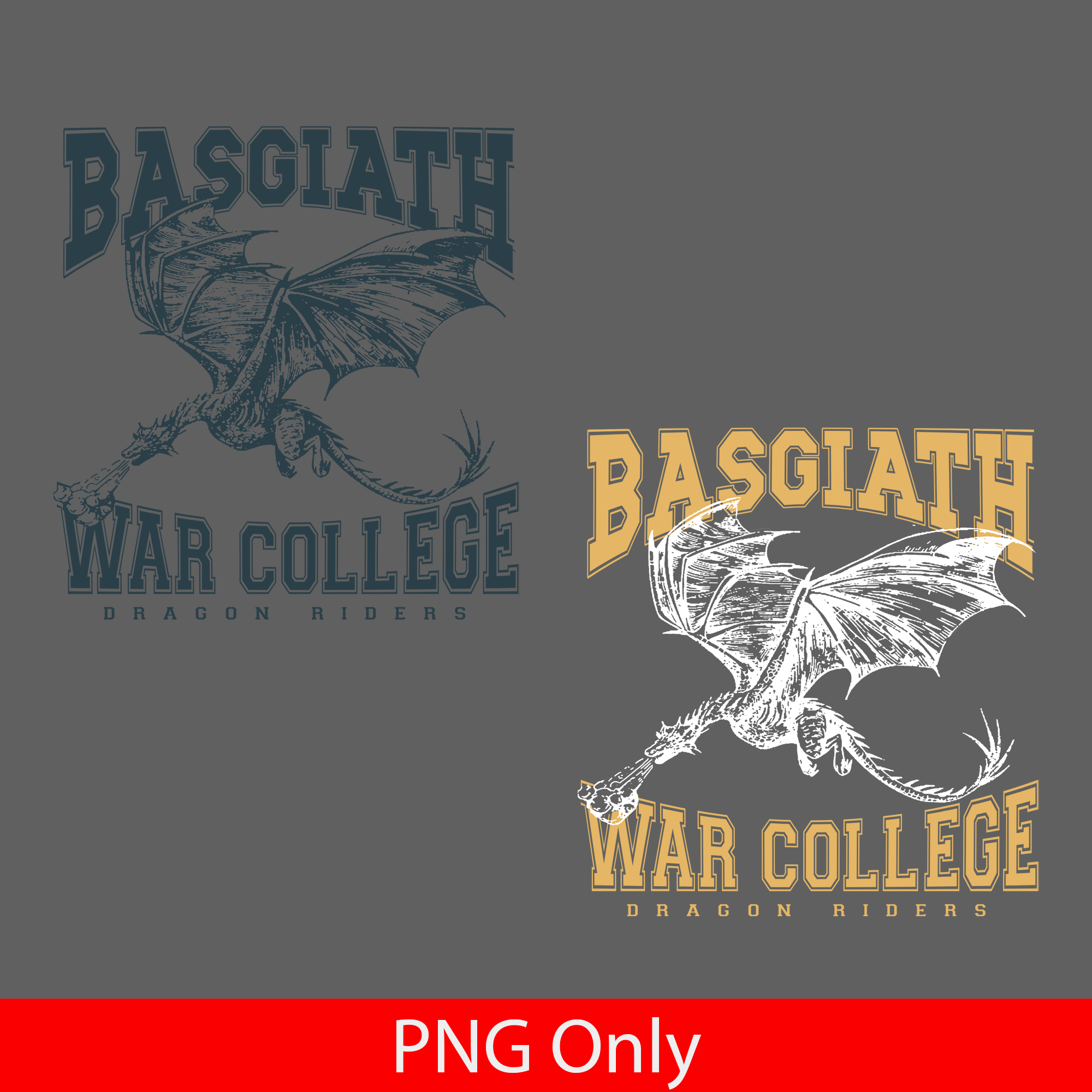 EMBROIDERED Basgiath War College PNG, Fourth Wing PNG, Drago - Inspire ...