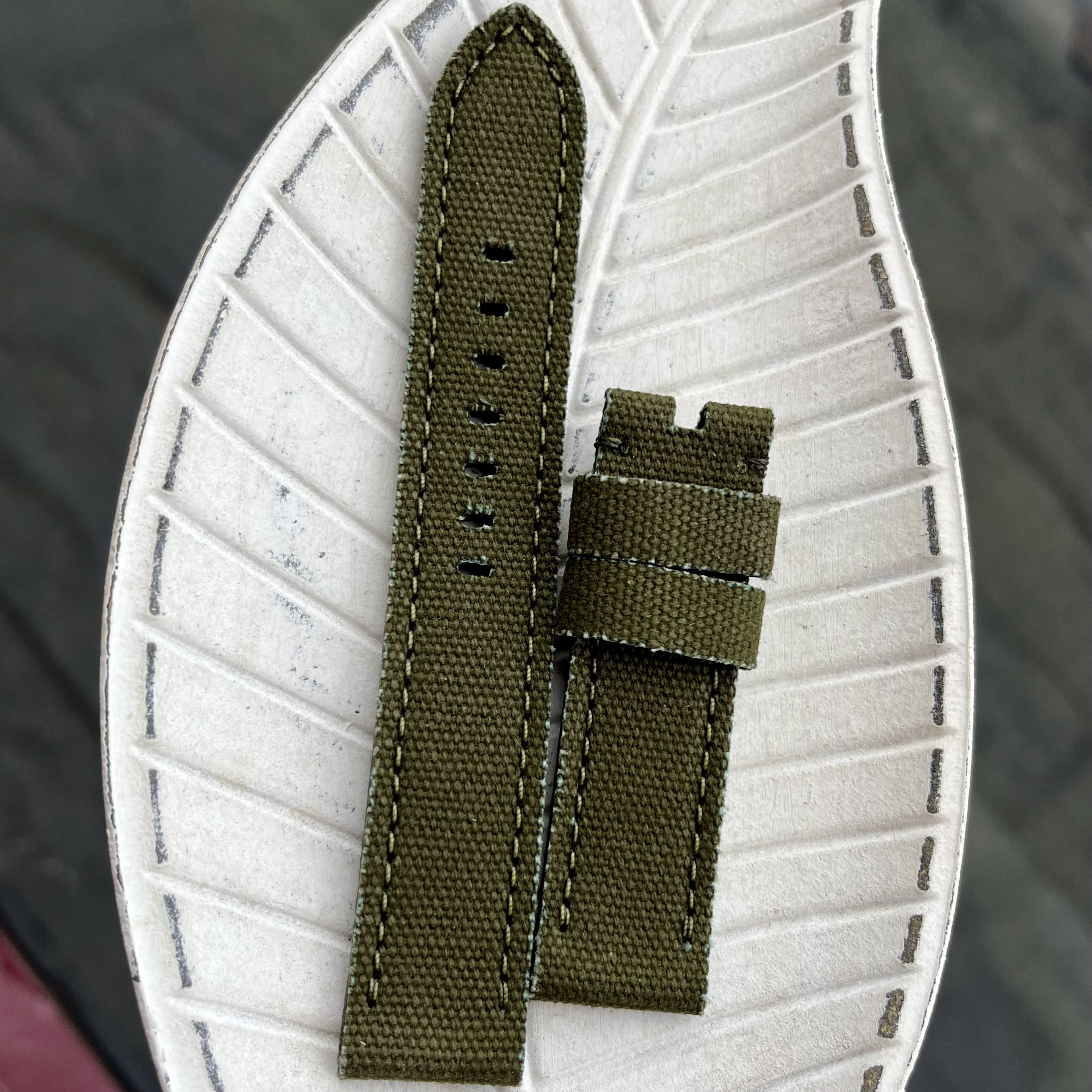 Canvas dark olive strap | Inspire Uplift