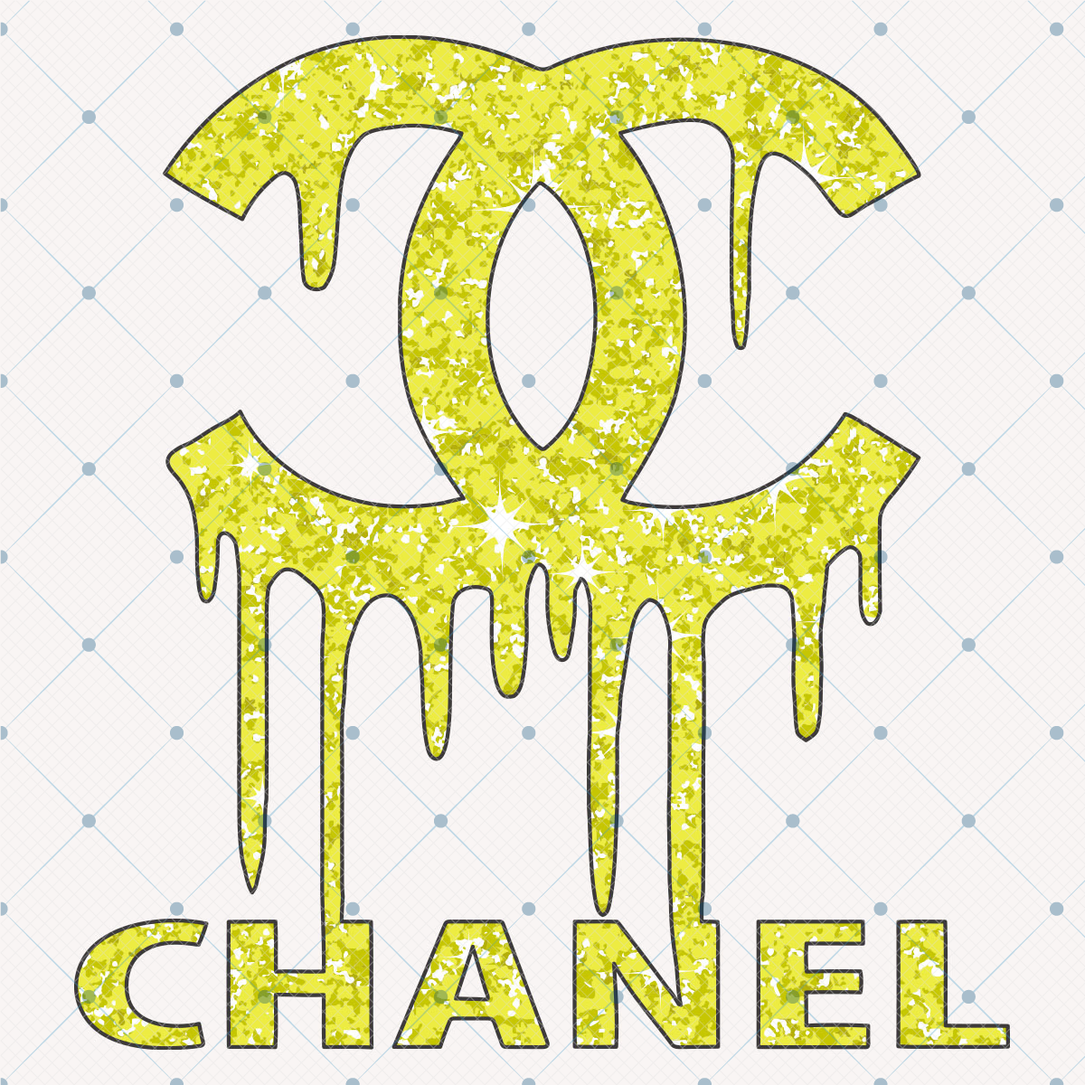 Chanel Drip Logo Svg, Trending Svg, Chanel Logo Svg, Drip Lo - Inspire ...