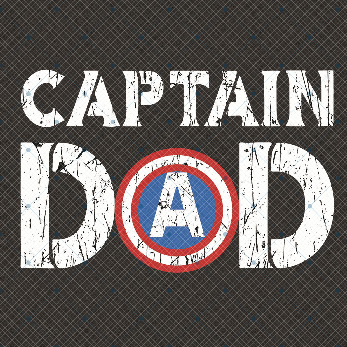 Captain Dad Superhero Men Fathers Day Svg, Fathers Day Svg, | Inspire ...