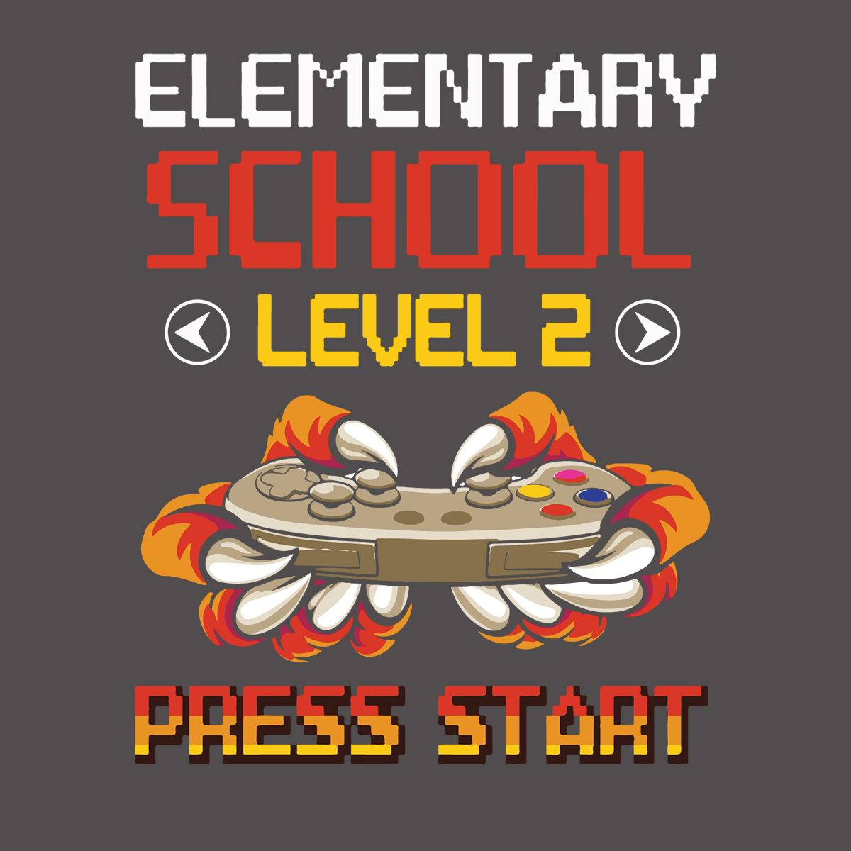 Elementary School Level 2 Svg, Back To School Svg, School Sv | Inspire ...
