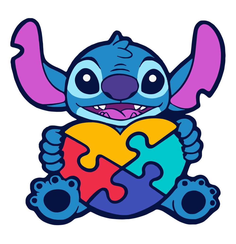 Stitch Autism Heart Svg, Awareness Svg, Stitch Svg, Disney S - Inspire Uplift