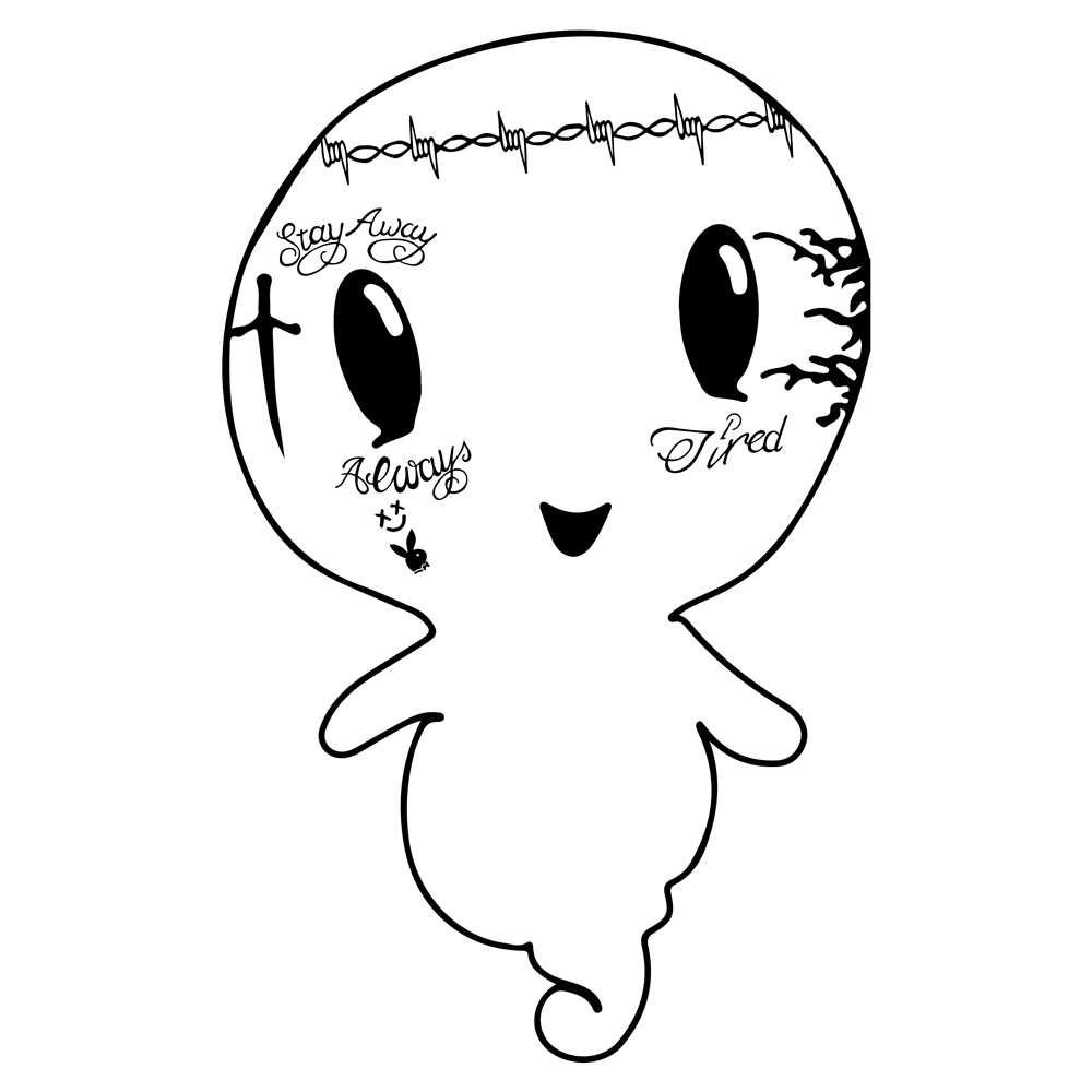 Boo Ghost Post Malone Svg Posty Boo Svg Digital File | Inspire Uplift