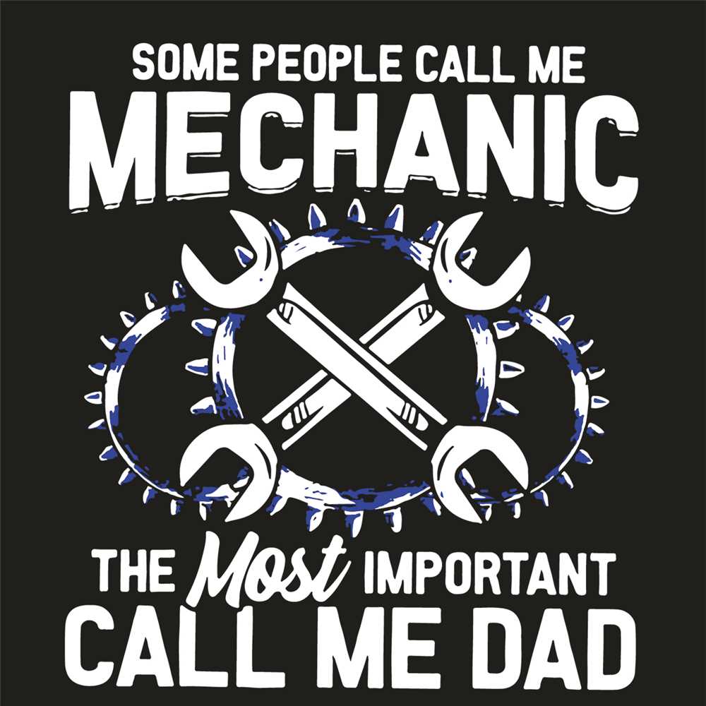 Mechanic Dad Svg, Fathers Day Svg, Mechanic Svg, Important P | Inspire ...