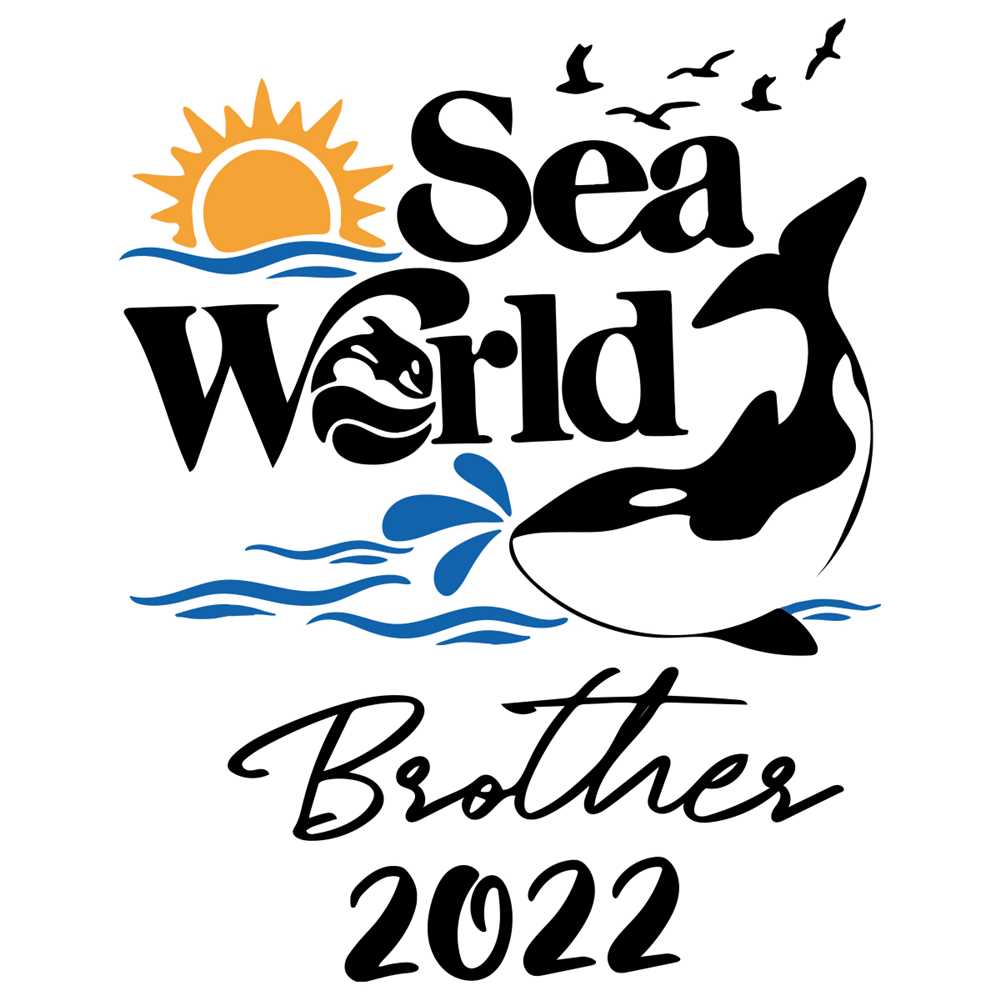 Sea World Brother 2022 Svg, Trending Svg, Dolphin Svg, Sea W | Inspire ...