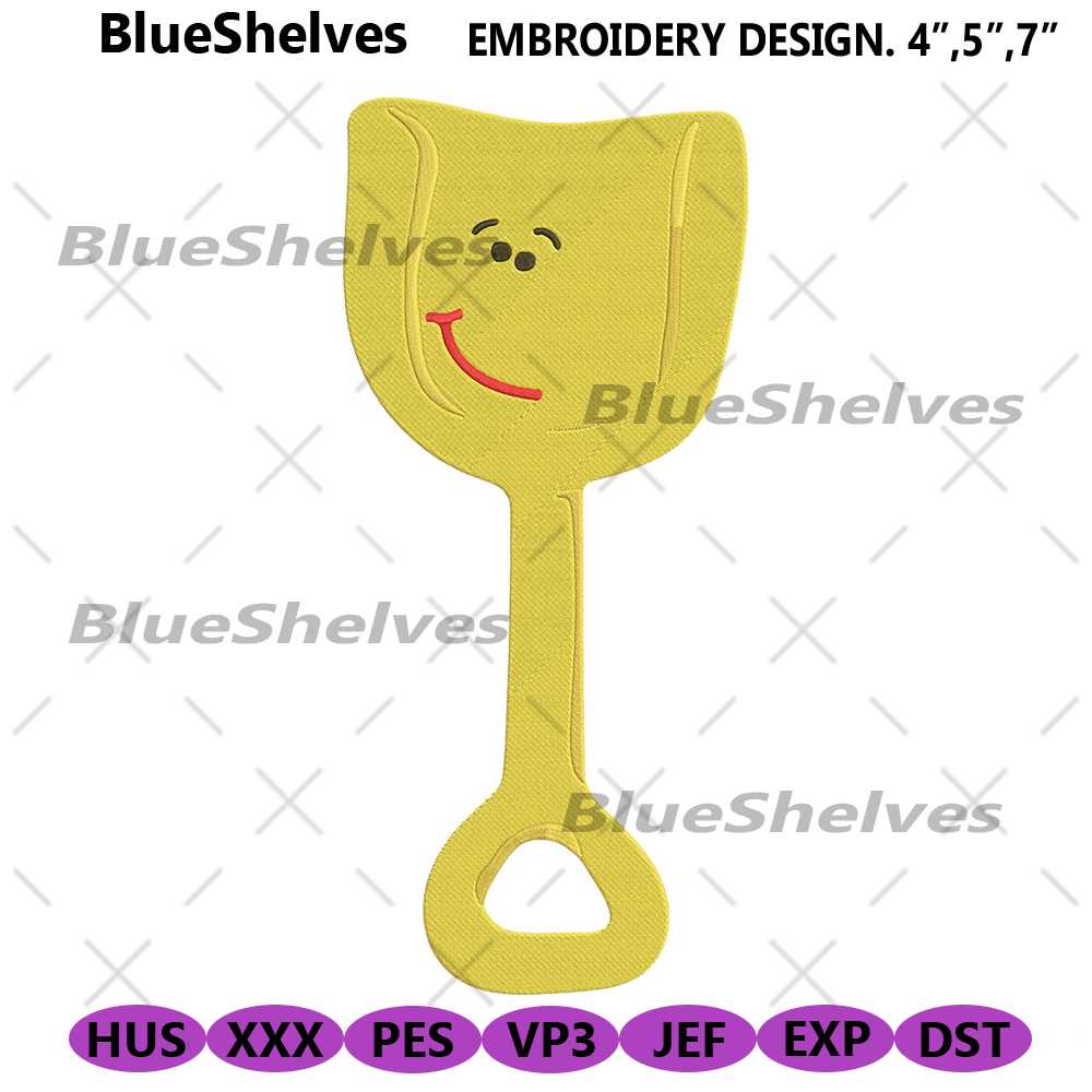 Shovel Blues Clues Embroidery Design File, Blues Clues Machi | Inspire ...