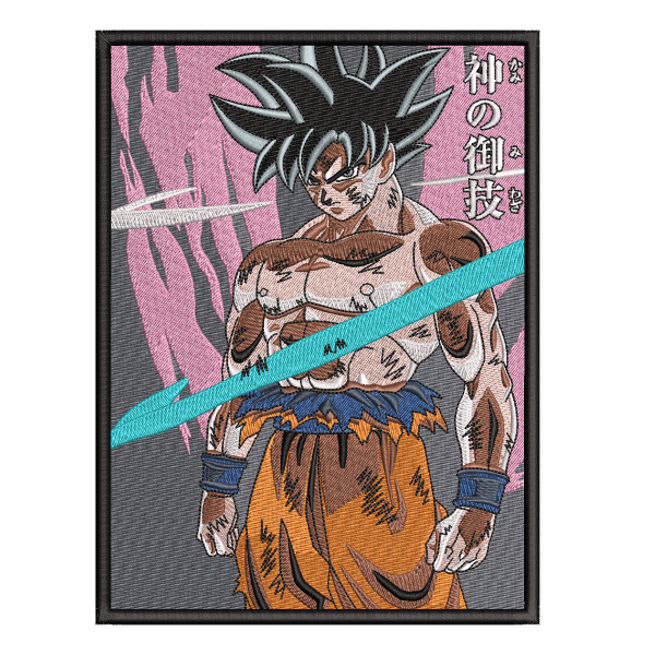 Goku Stronger Embroidery Design Anime For Fans Machine Embro | Inspire ...