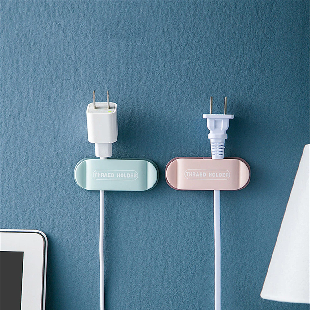 Plug Cable Holder Clips To Organize Wires - Inspire Uplift