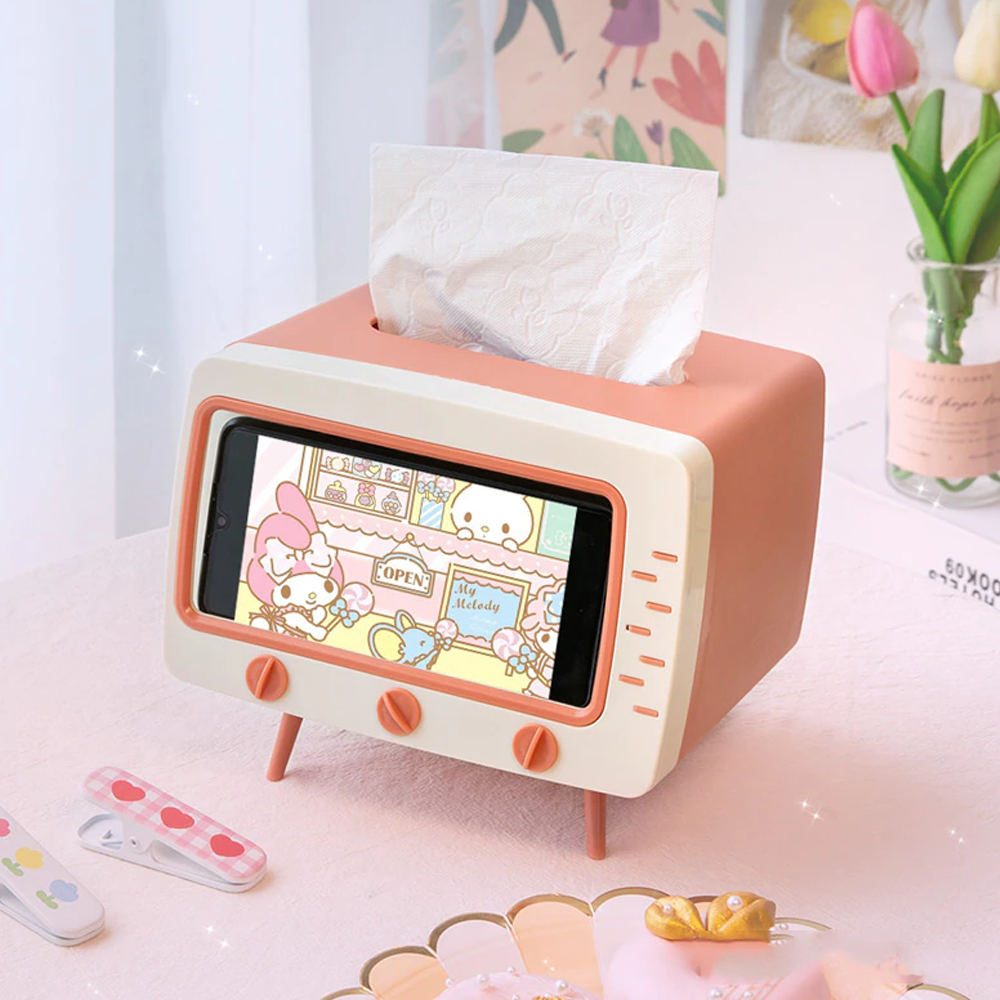 2-in-1 Phone Stand & Tissue Storage Box - Inspire Uplift