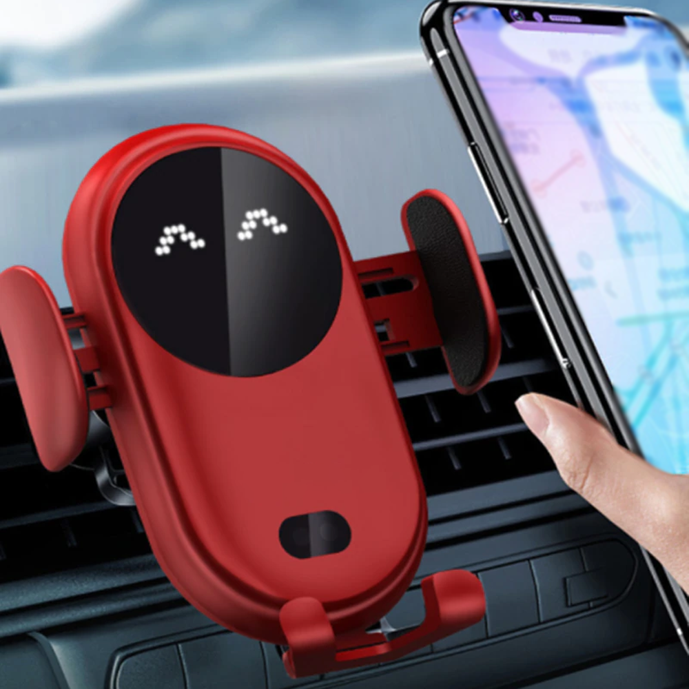 2-in-1 Wireless Car Phone Holder & Charger | Inspire Uplift