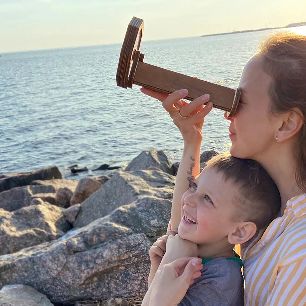 Creative & Fun DIY Wooden Kaleidoscope Toy | Inspire Uplift