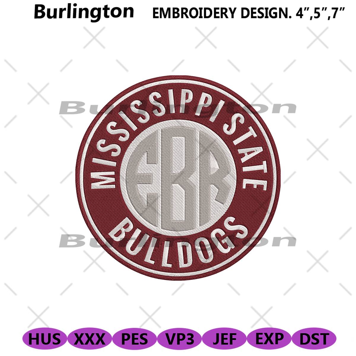 Mississippi State Embroidery | Inspire Uplift