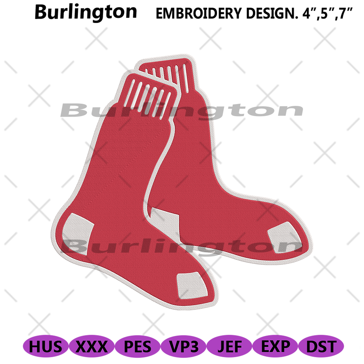 Boston Red Sox MLB Baseball Team Socks Symbol Logo Machine E | Inspire ...