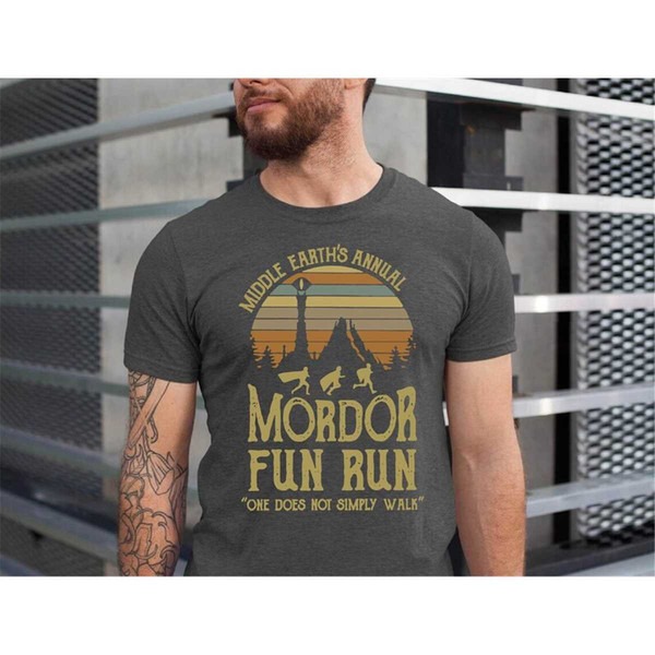 Mordor Fun Run Shirt, Middle Earth's Annual Mordor Fun Run O | Inspire ...