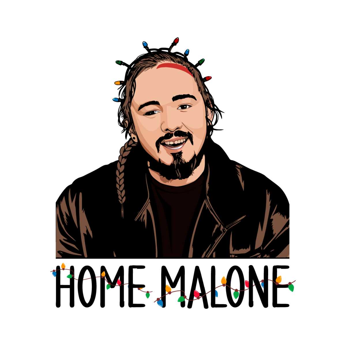 Retro Home Alone x Post Malone SVG | Inspire Uplift