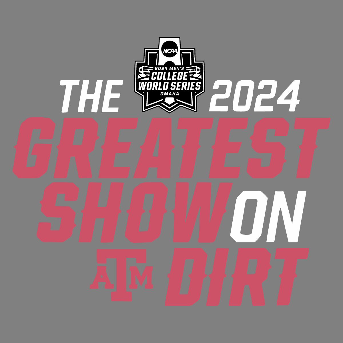 The Greatest Show On Dirt Texas World Series 2024 SVG | Inspire Uplift