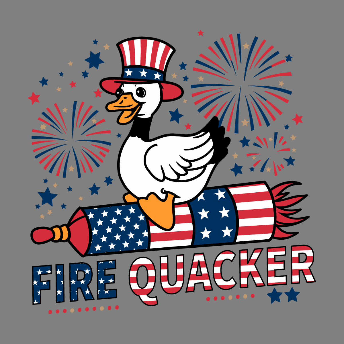 Fire Quacker Goose Meme 4th Of July SVG Digital Download Fil | Inspire ...