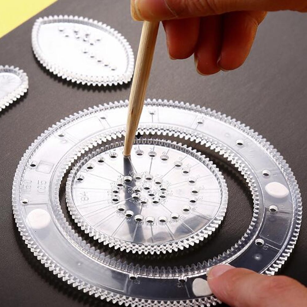 22 Pcs Spirograph Drawing Toy Set - Inspire Uplift