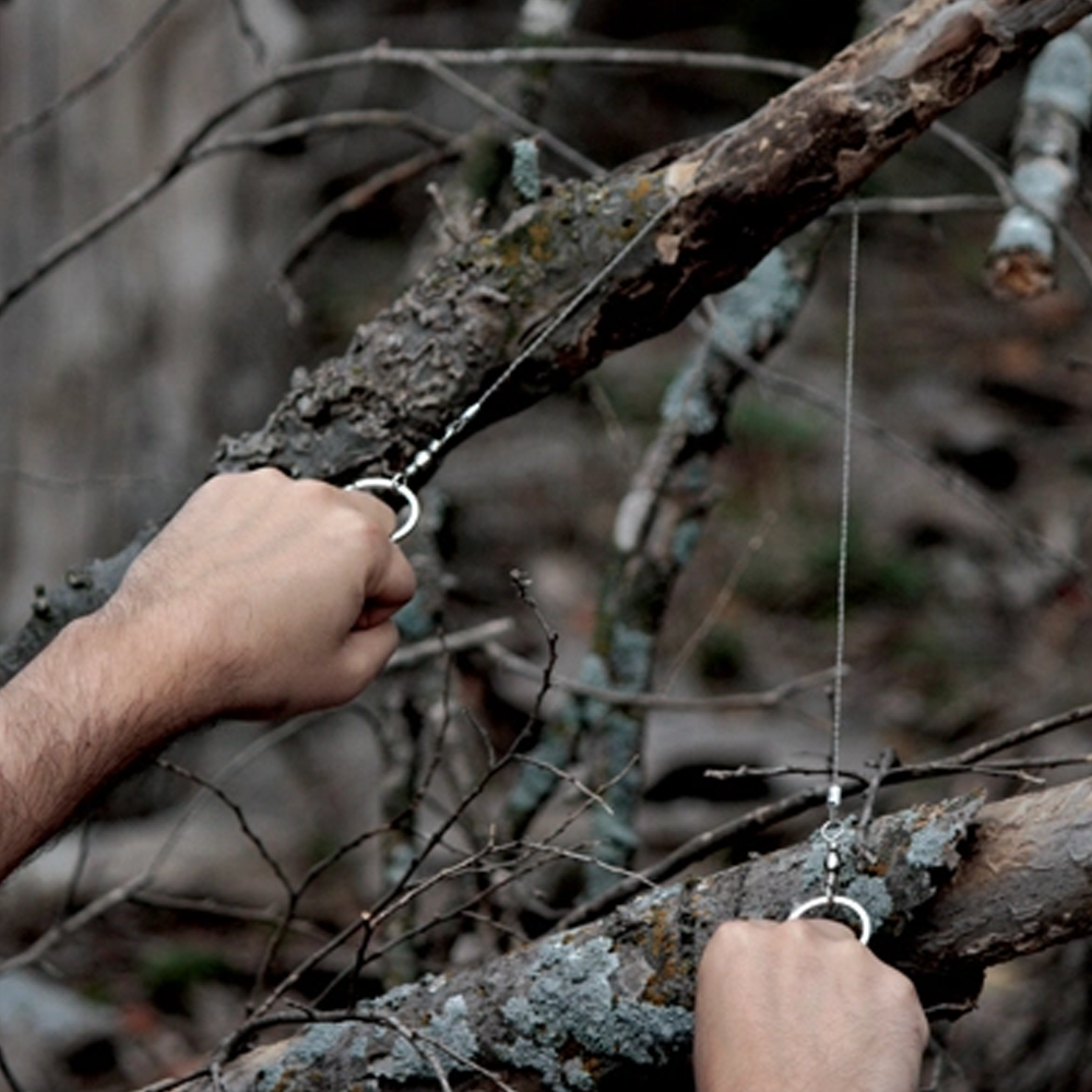 65cm Portable Survival Wire Saw - Inspire Uplift
