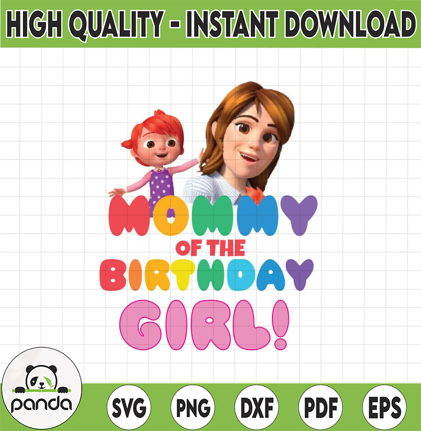 Cocomelon Mommy Of Birthday Girl, Cocomelon Family Birthday | Inspire ...