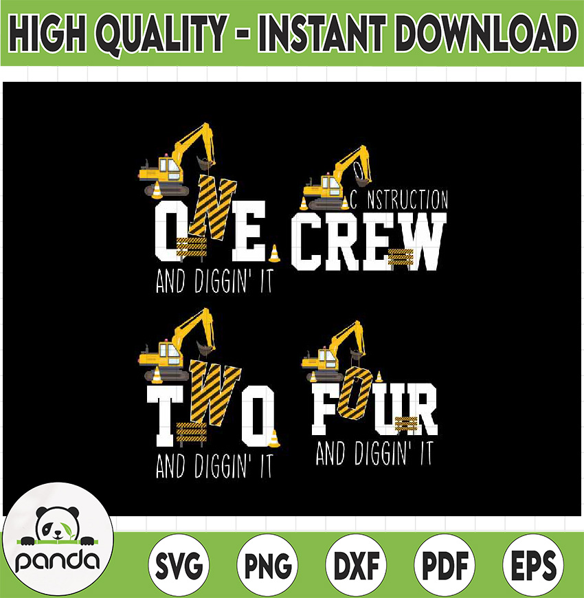 Personalized Construction Crew Matching Png, Birthday Constr | Inspire ...